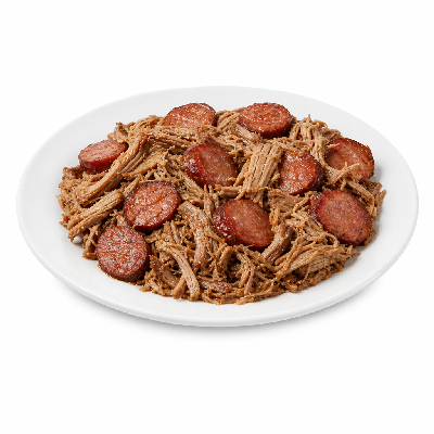 Dickey's Barbecue Pit Westerners Pulled Pork Polish Kielbasa Calories ...