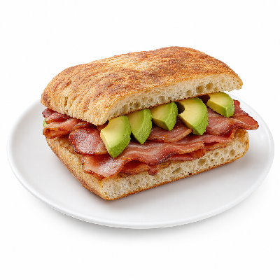 Einstein Bros. Turkey Bacon and Avocado on Ciabatta Calories ...
